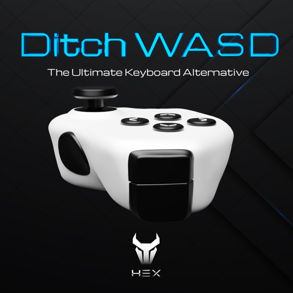 Hex Evo Left Handed PC Game Controller By Nicolas Franco Hex Evo Left Handed PC Game Controller By Nicolas Franco