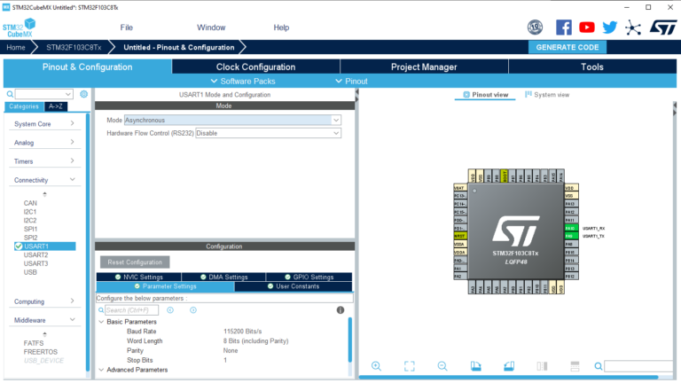 Introduction to Programming STM32 ARM Cortex-M 32-bit Microcontrollers (Updated 2022)
