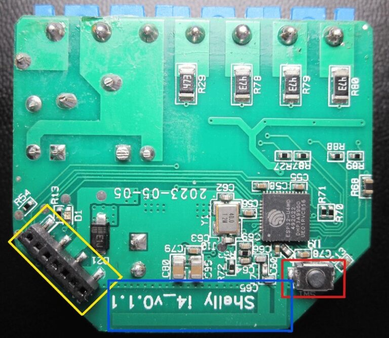 Teardown of an ESP32-based WiFi Smart Home Product - The Shelly i4