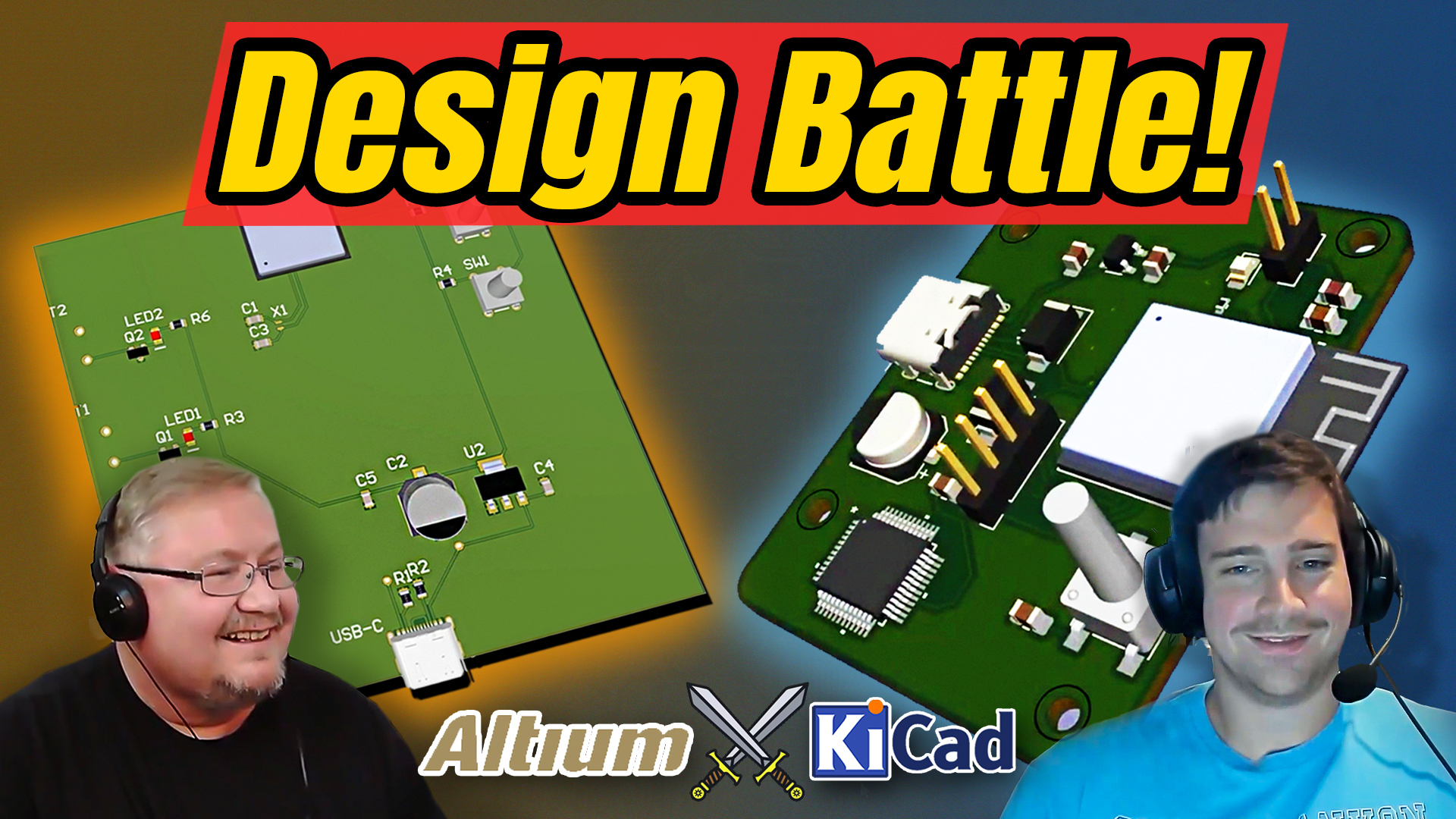 Two engineers compete to design a PCB in only 1 hour! Who will win?